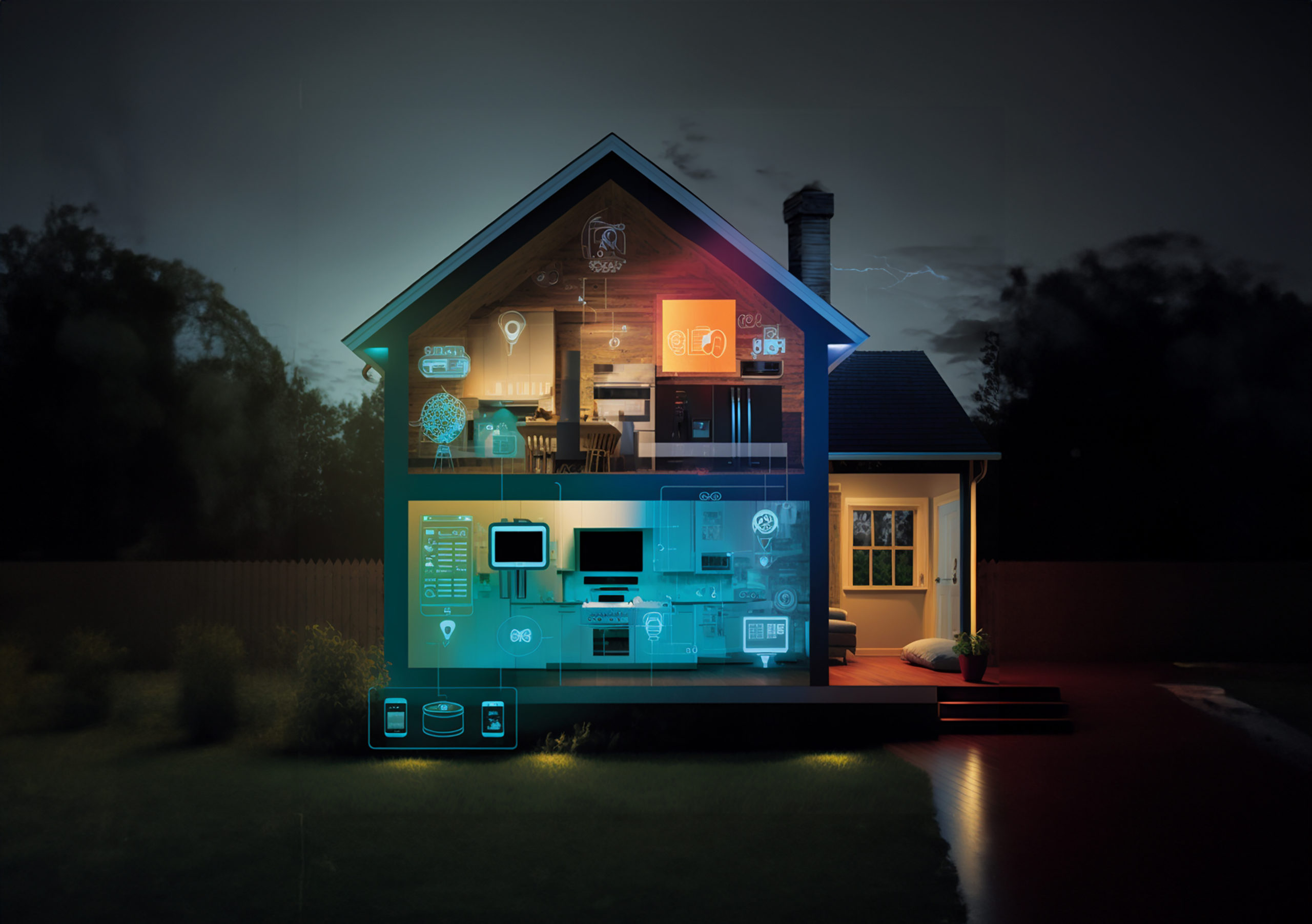 Mesh technology-based Home Automation System